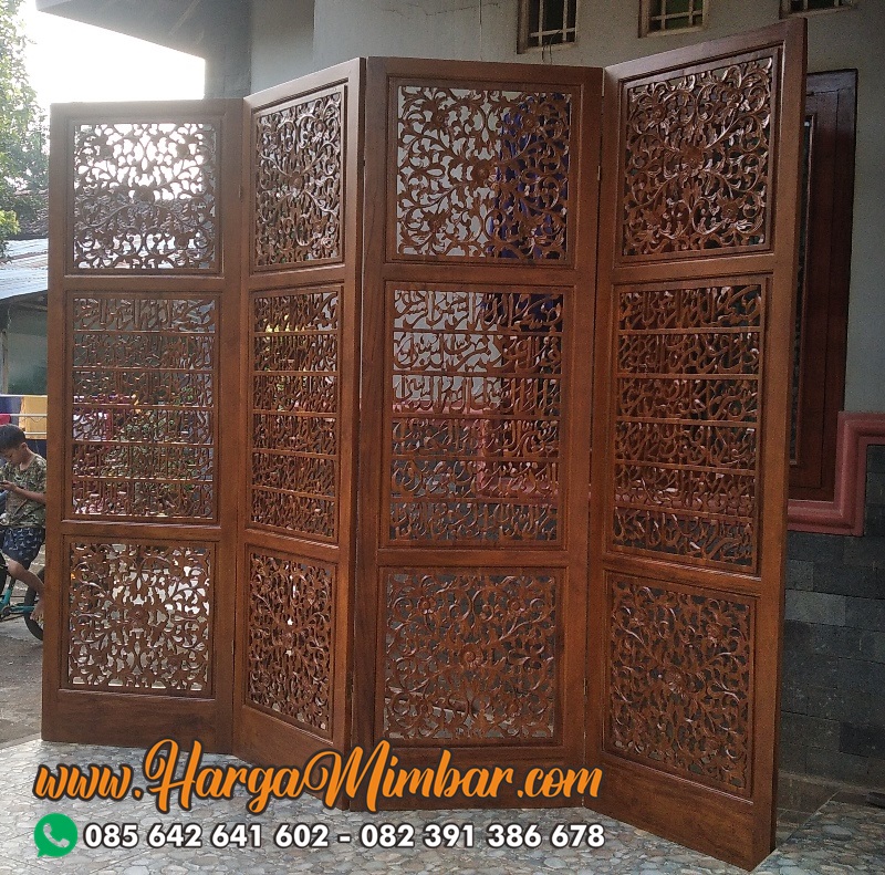 Sketsel Lipat Ukir Kaligrafi Tanpa Kaki | JATI JEPARA